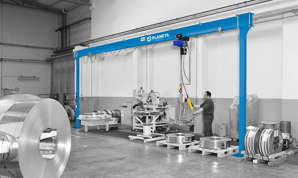 PORTAL-P gantry crane systems from PLANETA | Mobile, flexible & resilient