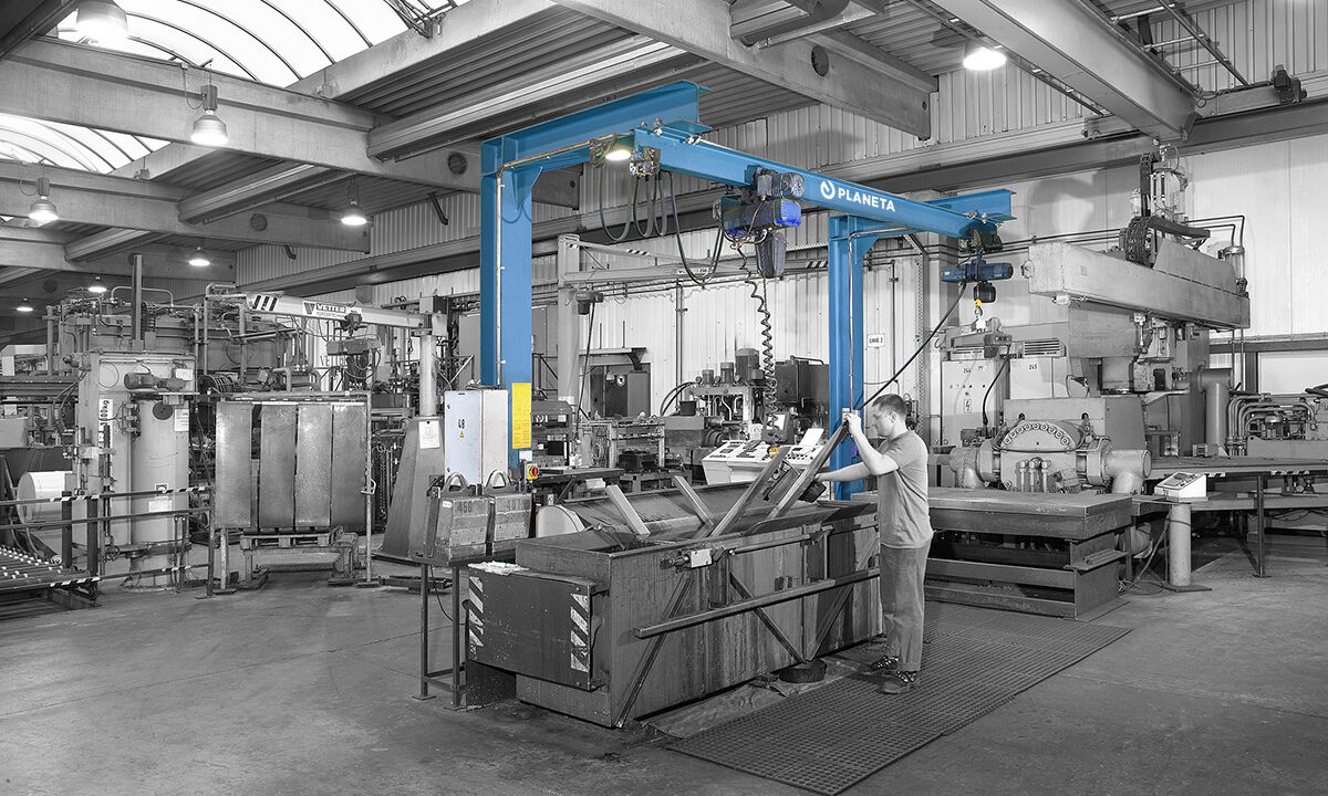 PORTAL-P gantry crane systems from PLANETA | Mobile, flexible & resilient