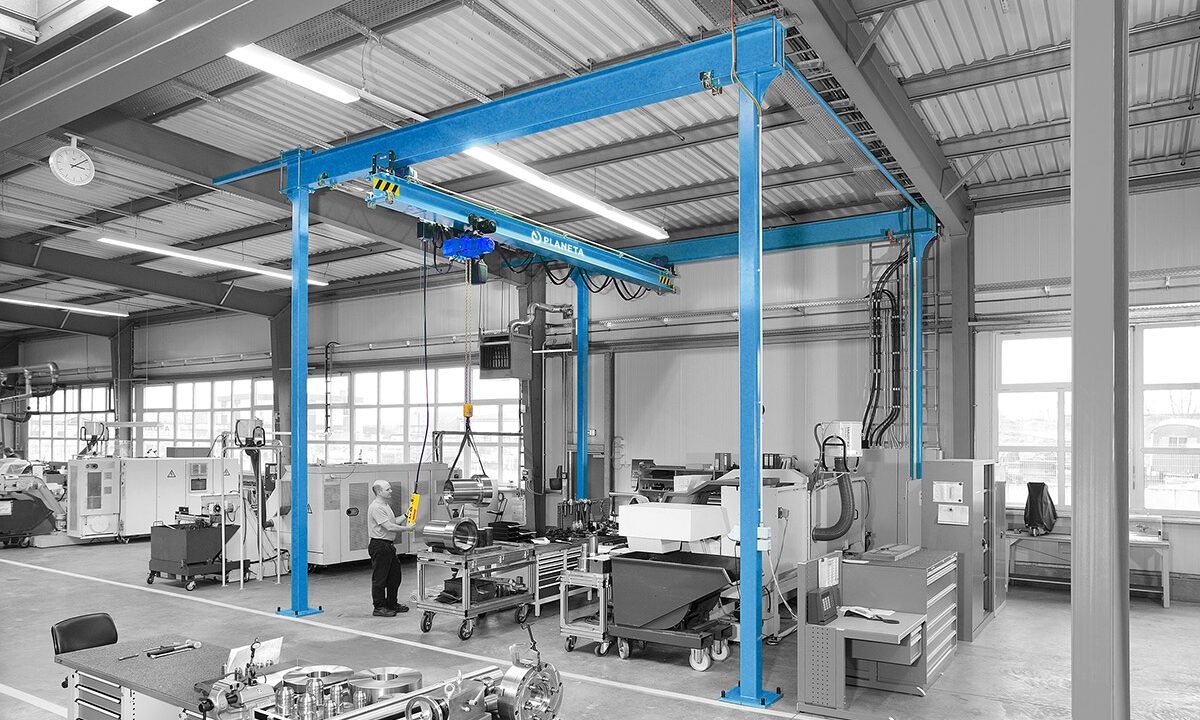 PORTAL-P gantry crane systems from PLANETA | Mobile, flexible & resilient