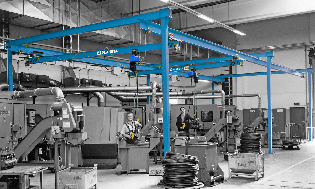 PORTAL-P gantry crane systems from PLANETA | Mobile, flexible & resilient